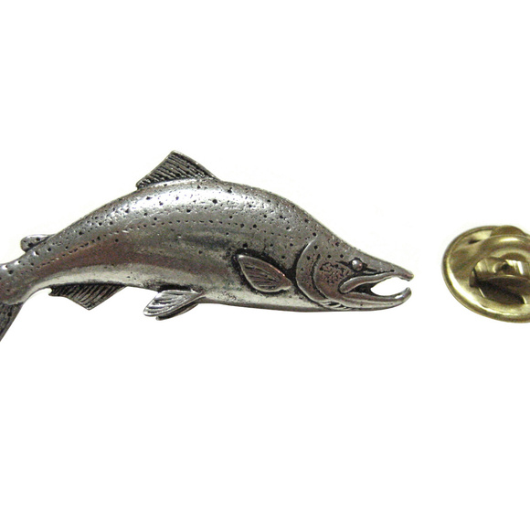 Kiola Designs | Accessories | Sockeye Salmon Lapel Pin | Poshmark